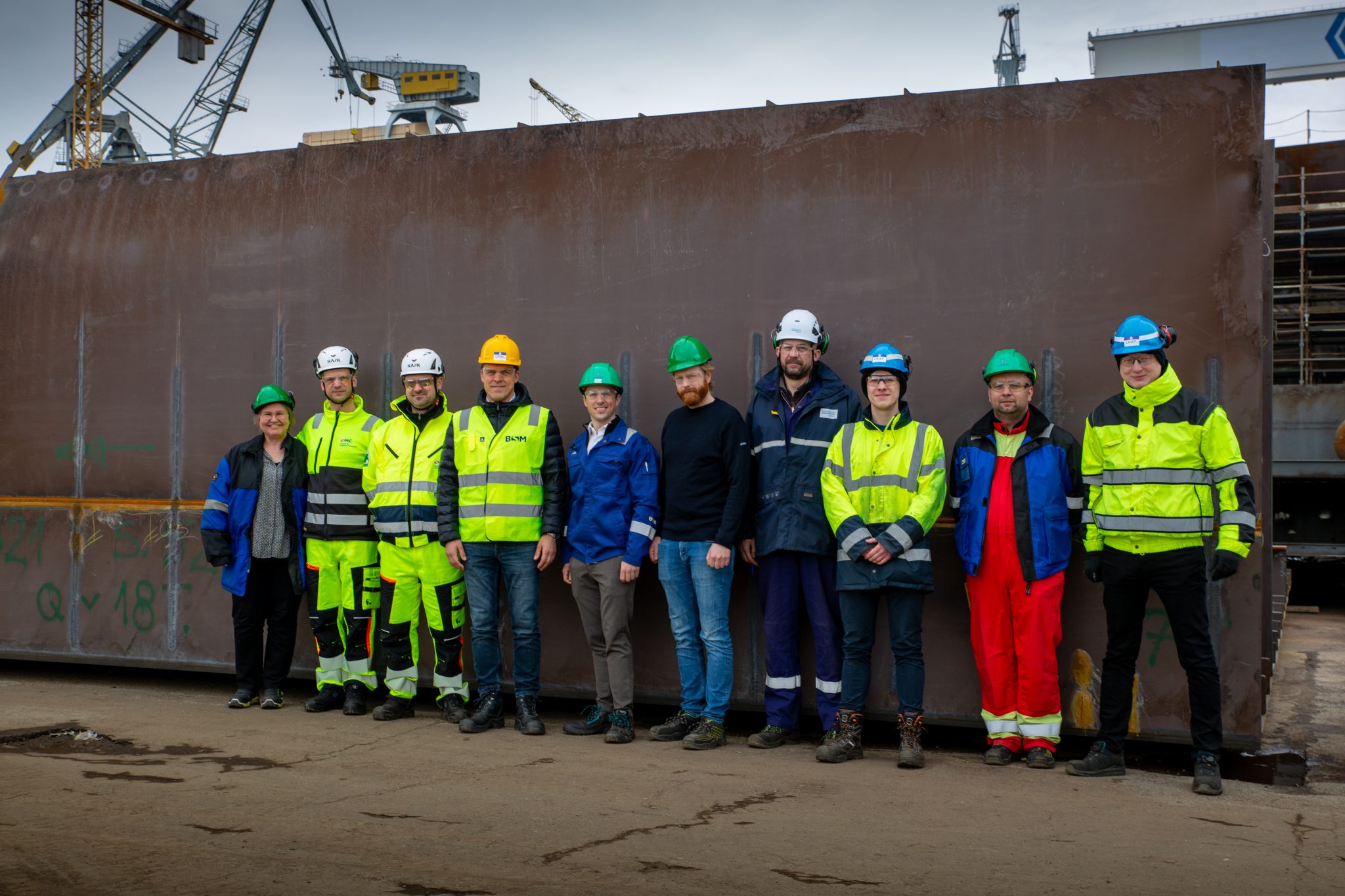 Keel laid for new Commissioning Service Operation Vessels - BS Offshore